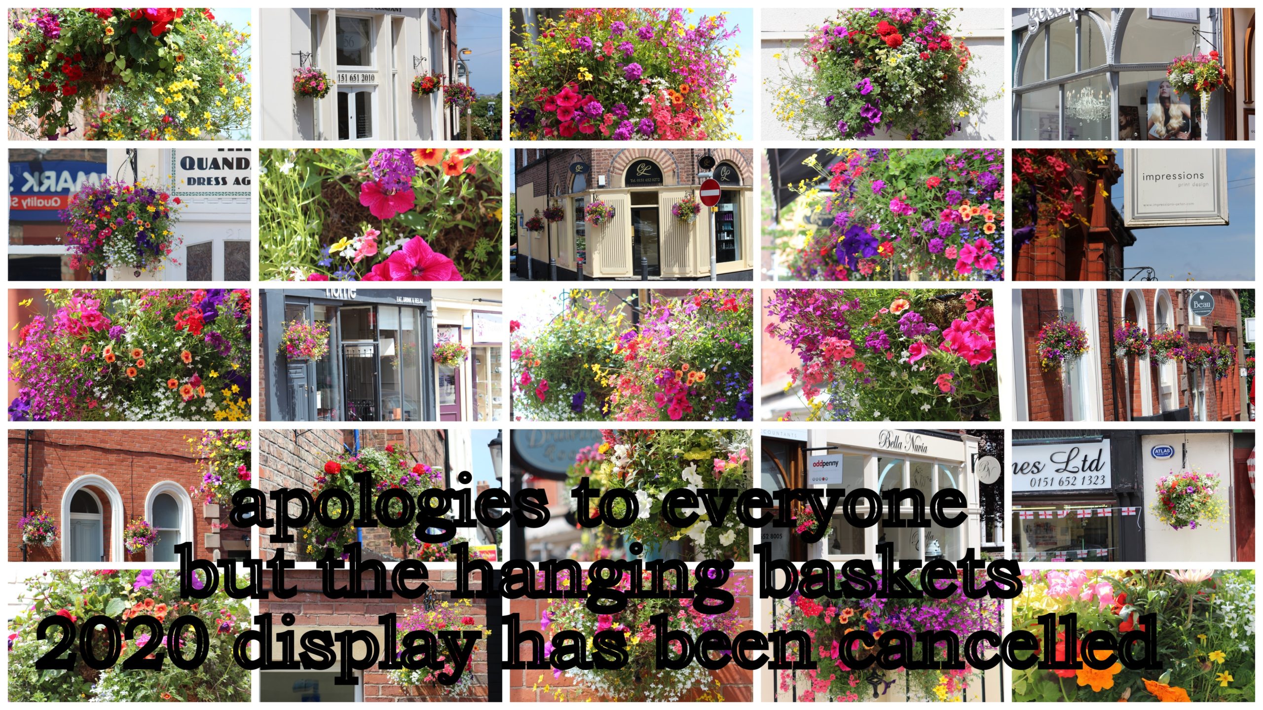 Hanging Baskets 2020 - The Oxton Society